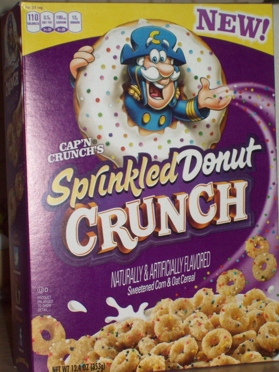 The Cereal Report: Cap’n Crunch’s Sprinkled Donut Crunch | The Poor ...