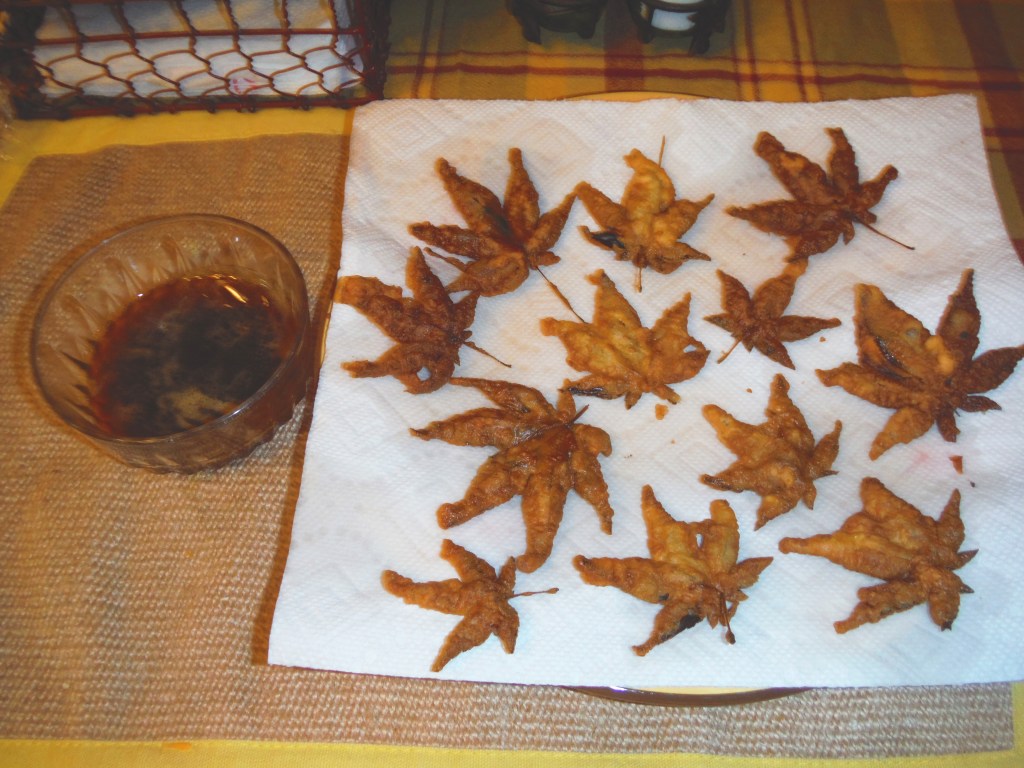 Happy Fall Recipe! How To Make Momiji (Fried Maple Leaves) | The Poor ...