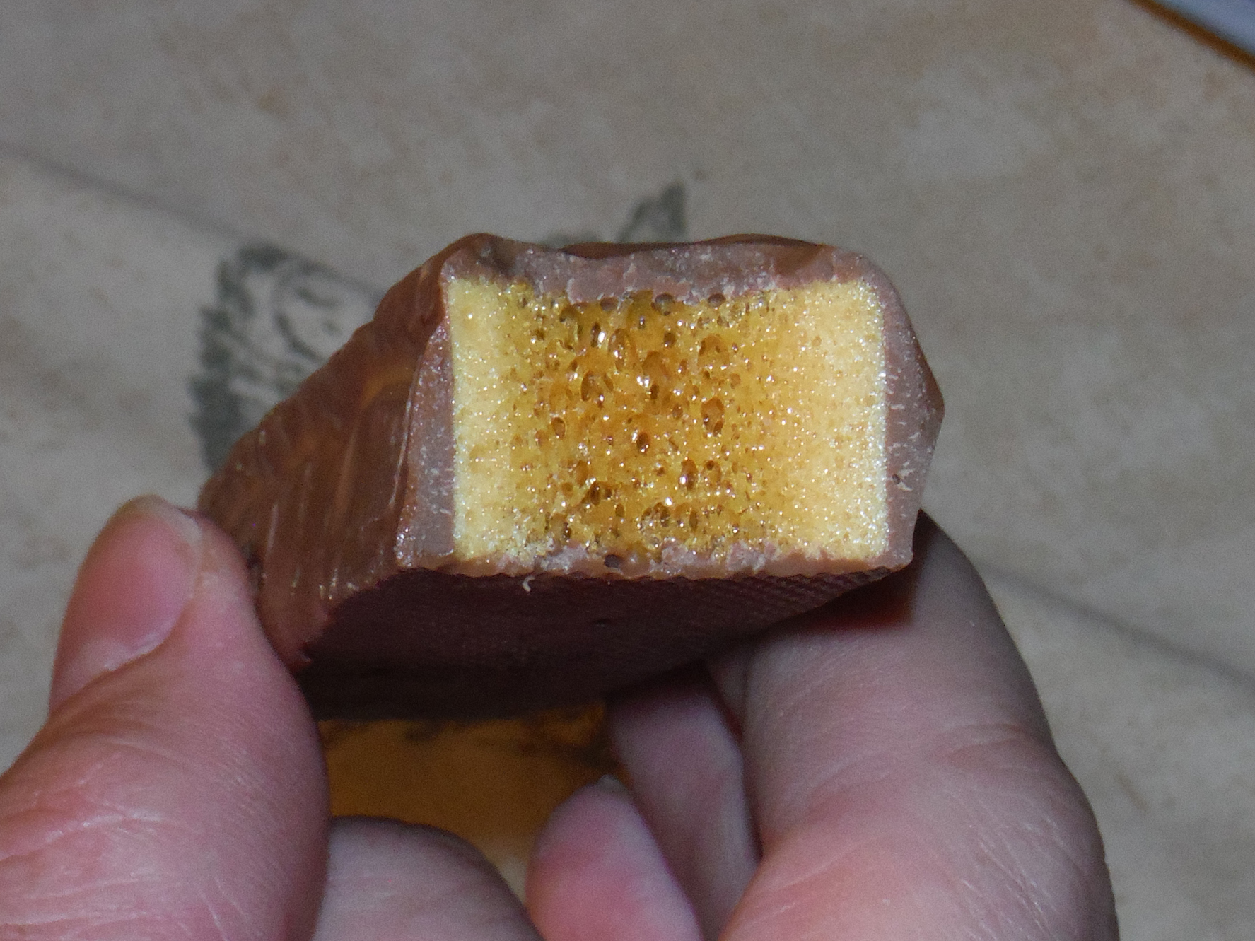 The Snack Report: Crunchie Bar | The Poor Couple's Food Guide